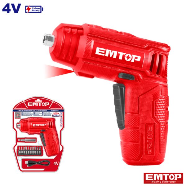 EmTop Cordress Screwdriver | Tool.lk