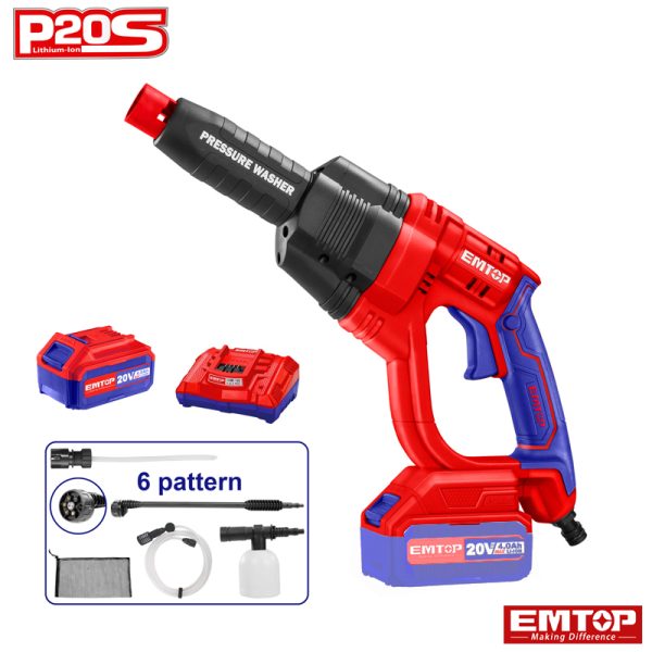 EmTop P20s Codless Pressure Washer | Tool.lk