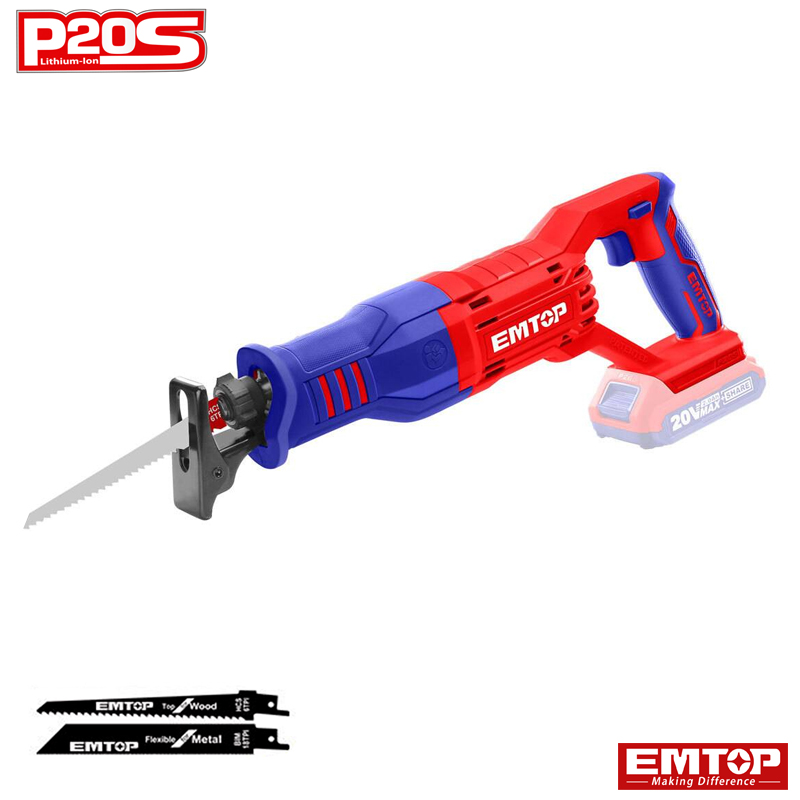 EmTop P20s Codless Reciprocating Saw (Without Battery) | Tool.lk