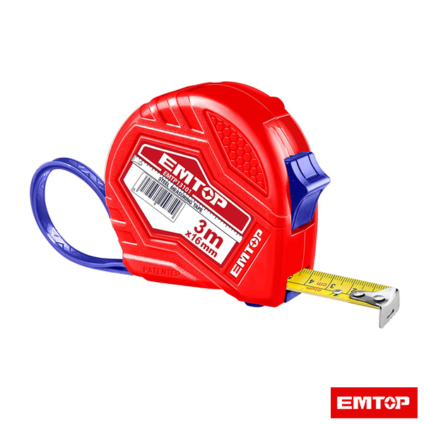EmTop Steel Measuring Tape 3m | Tool.lk