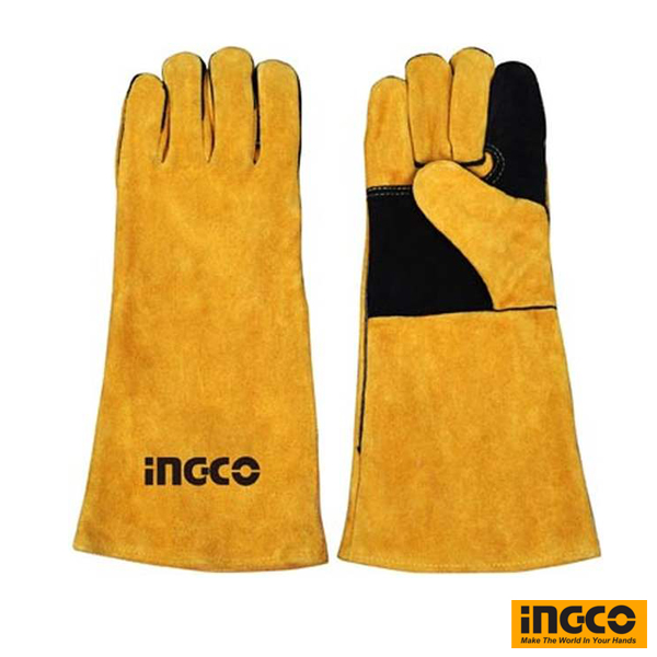 INGCO Welding Leather Gloves 16″ | Tool.lk