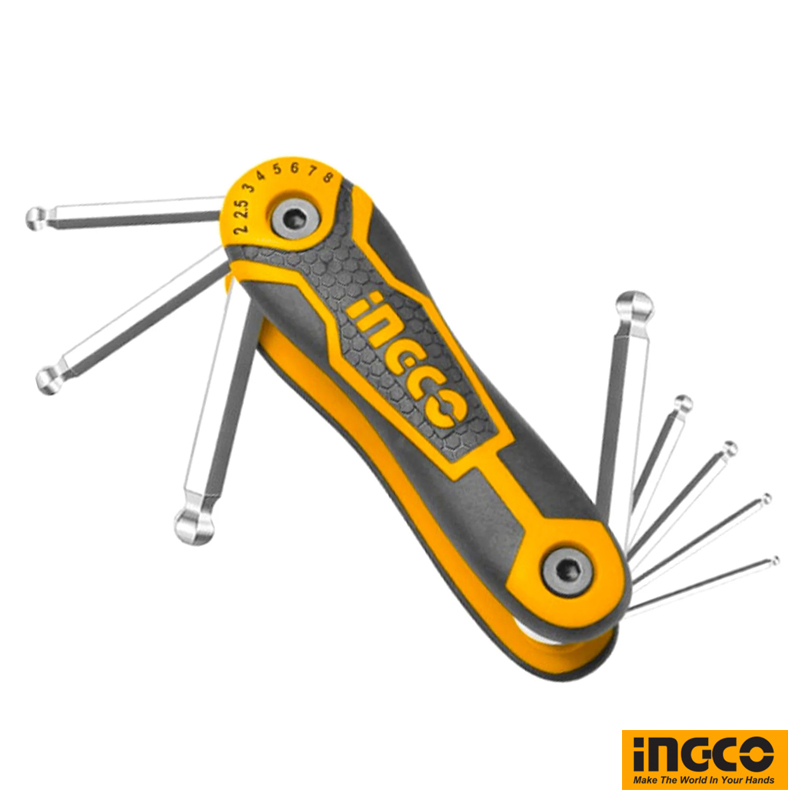 INGCO Ball Point Hex Key | Tool.lk