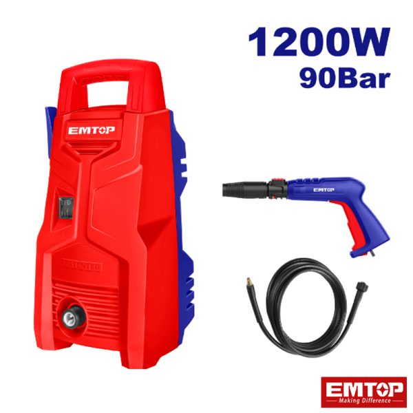 EmTop High Pressure Washer 1200W | Tool.lk