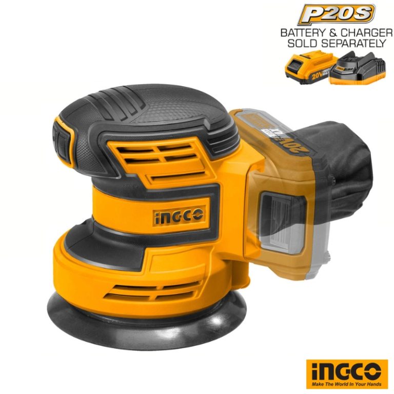 INGCO Cordless Random Orbit Sander 20V | Tool.lk