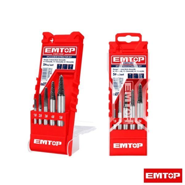 EmTop Screw Extractor Set | Tool.lk