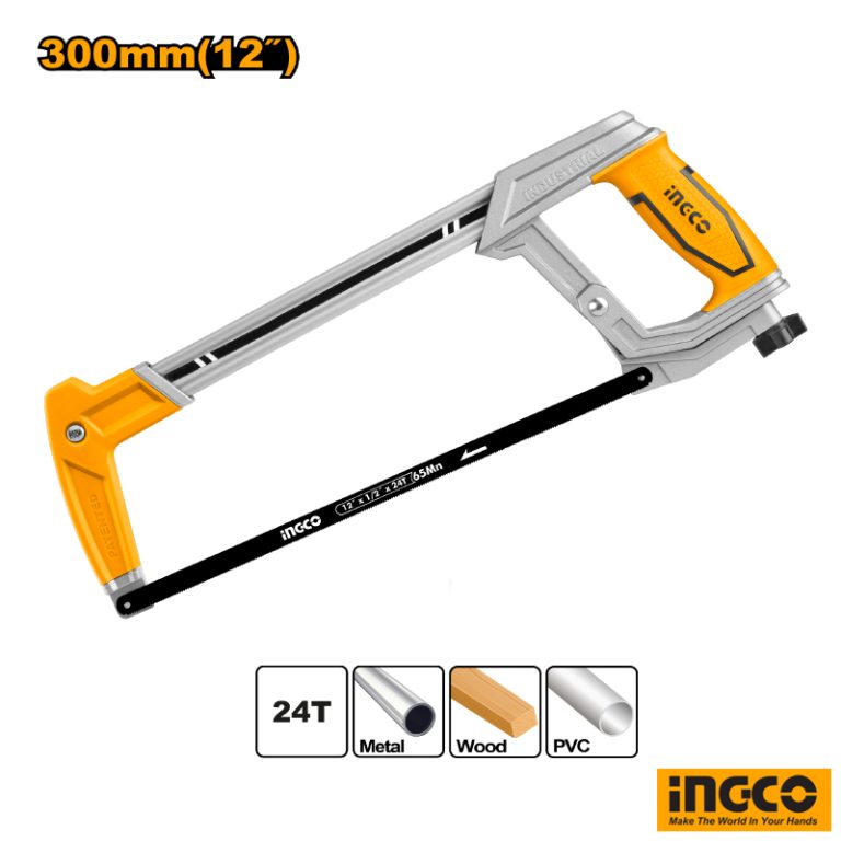 INGCO Steel Hacksaw Frame 12″ | Tool.lk