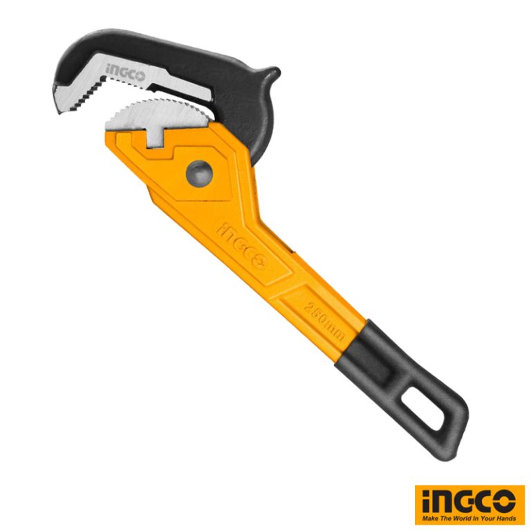 INGCO Ratcheting Pipe Wrench 10″ (250mm) | Tool.lk