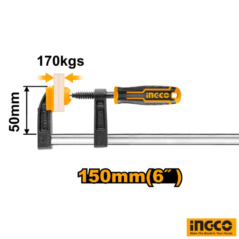 INGCO F Clamp 50X150mm | Tool.lk
