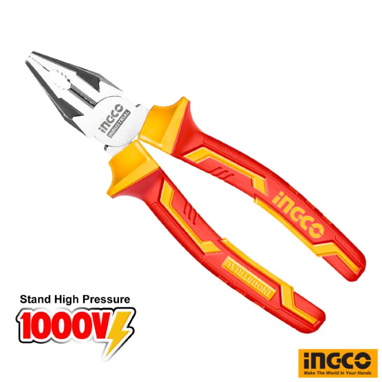 INGCO Insulated Combination Pliers 7″ | Tool.lk