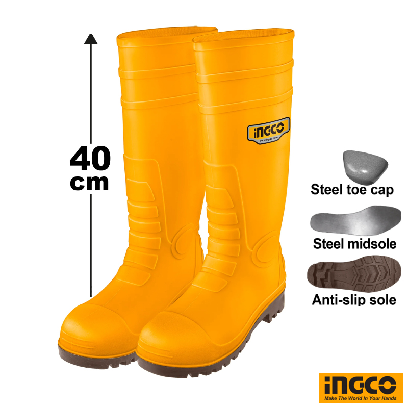 INGCO Safety Boots | Tool.lk