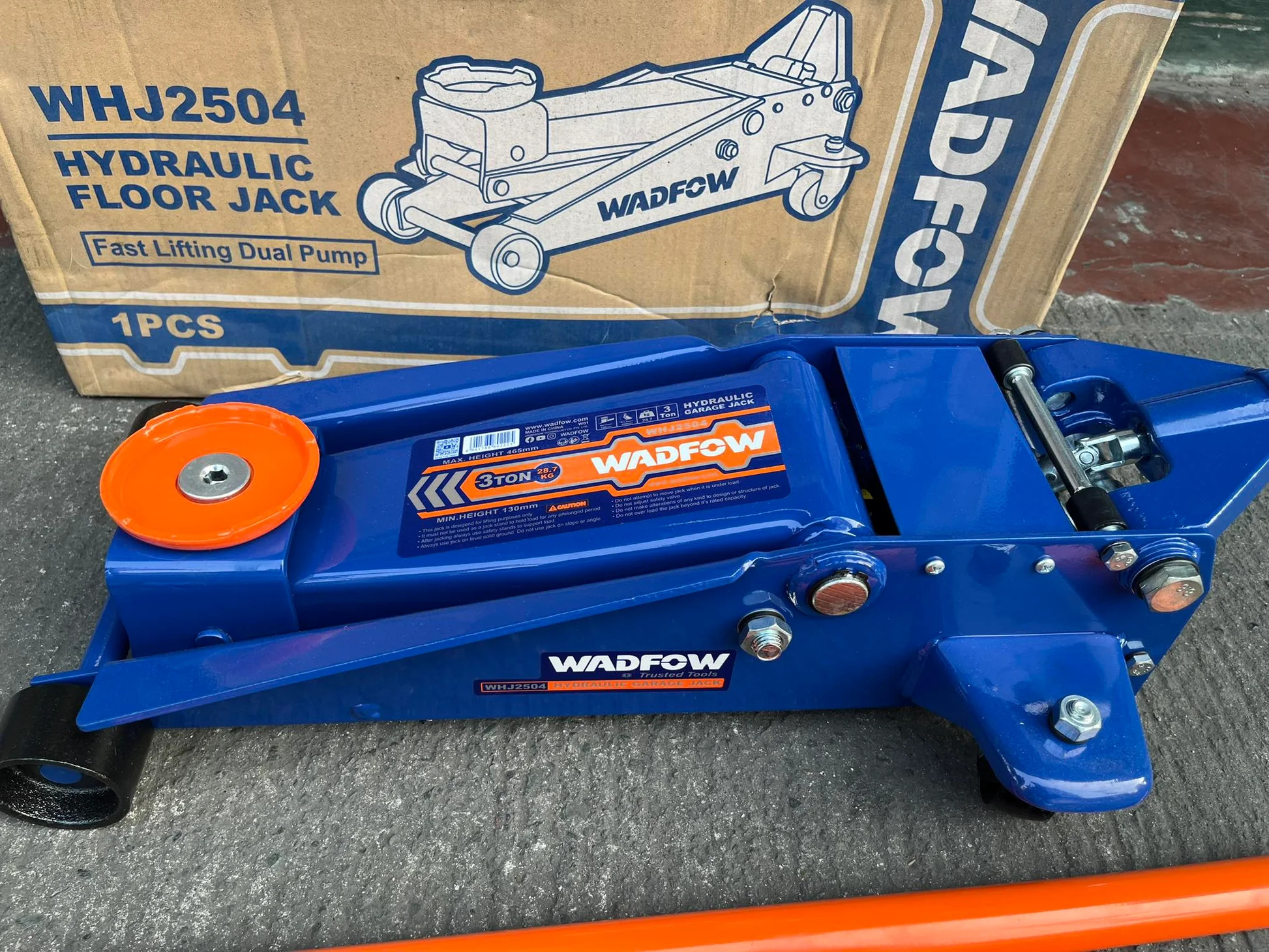 WADFOW Hydraulic Floor Jack 3 Ton | Tool.lk