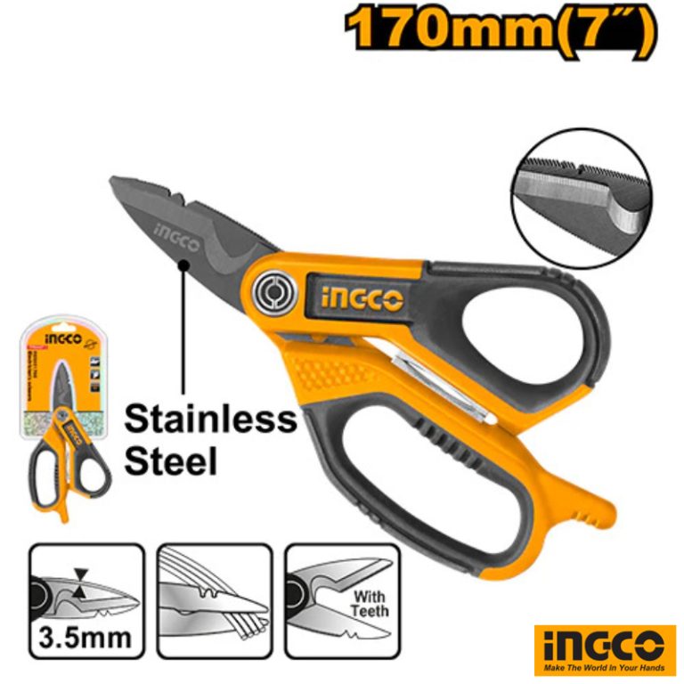 INGCO Electrician’S Scissor 170mm | Tool.lk