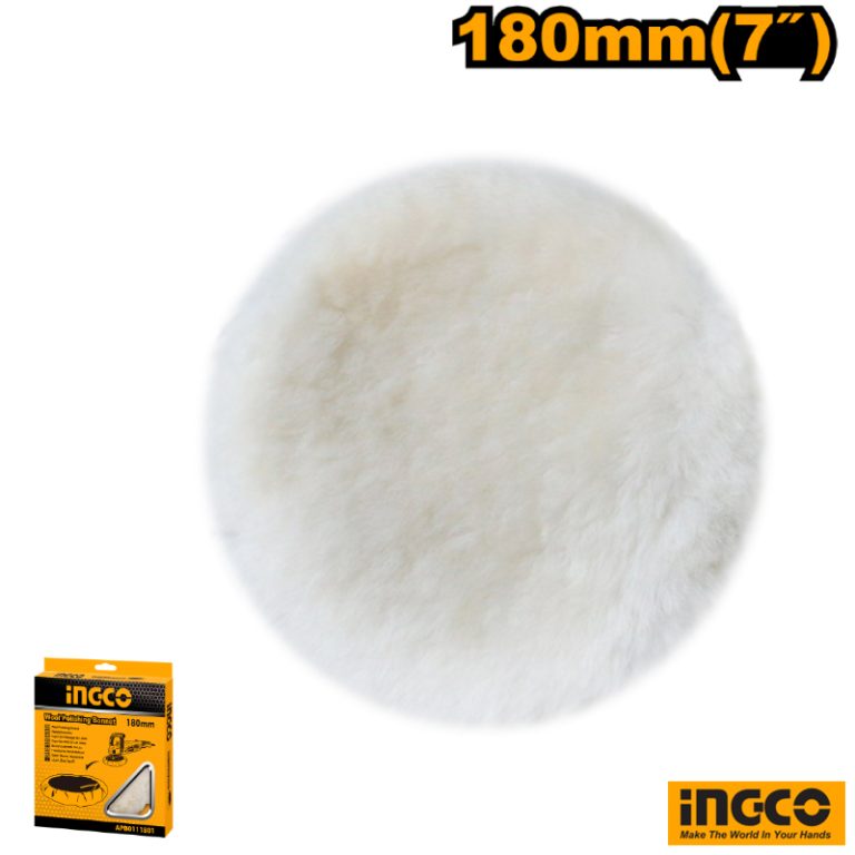 INGCO Wool Polishing Pad 180mm | Tool.lk