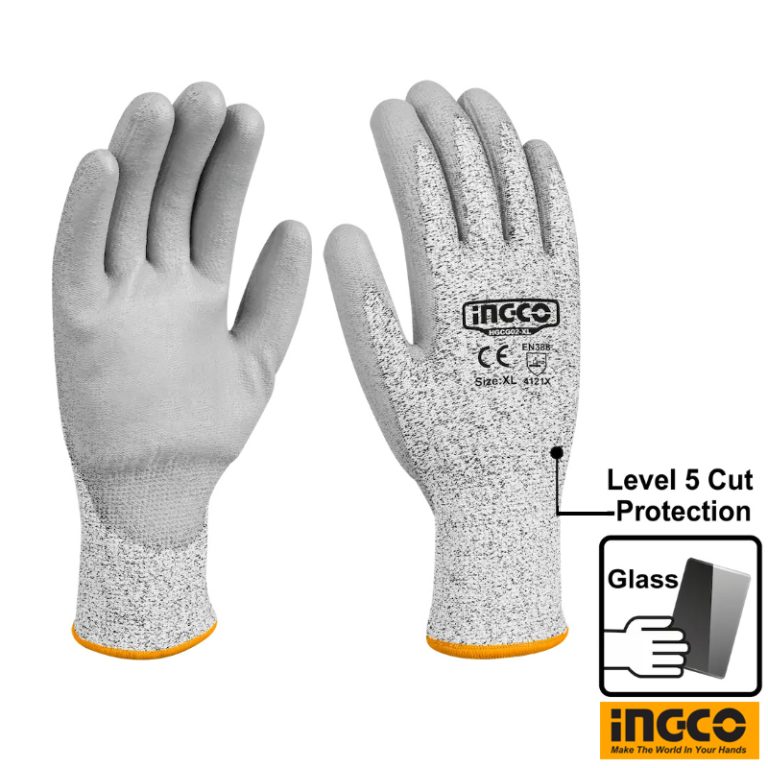 INGCO Cut Resistance Gloves XL | Tool.lk